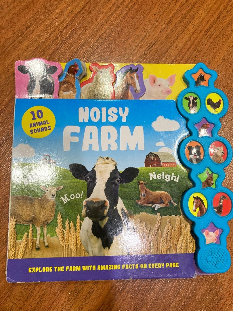 Noisy Farm Animals Book on Carousell