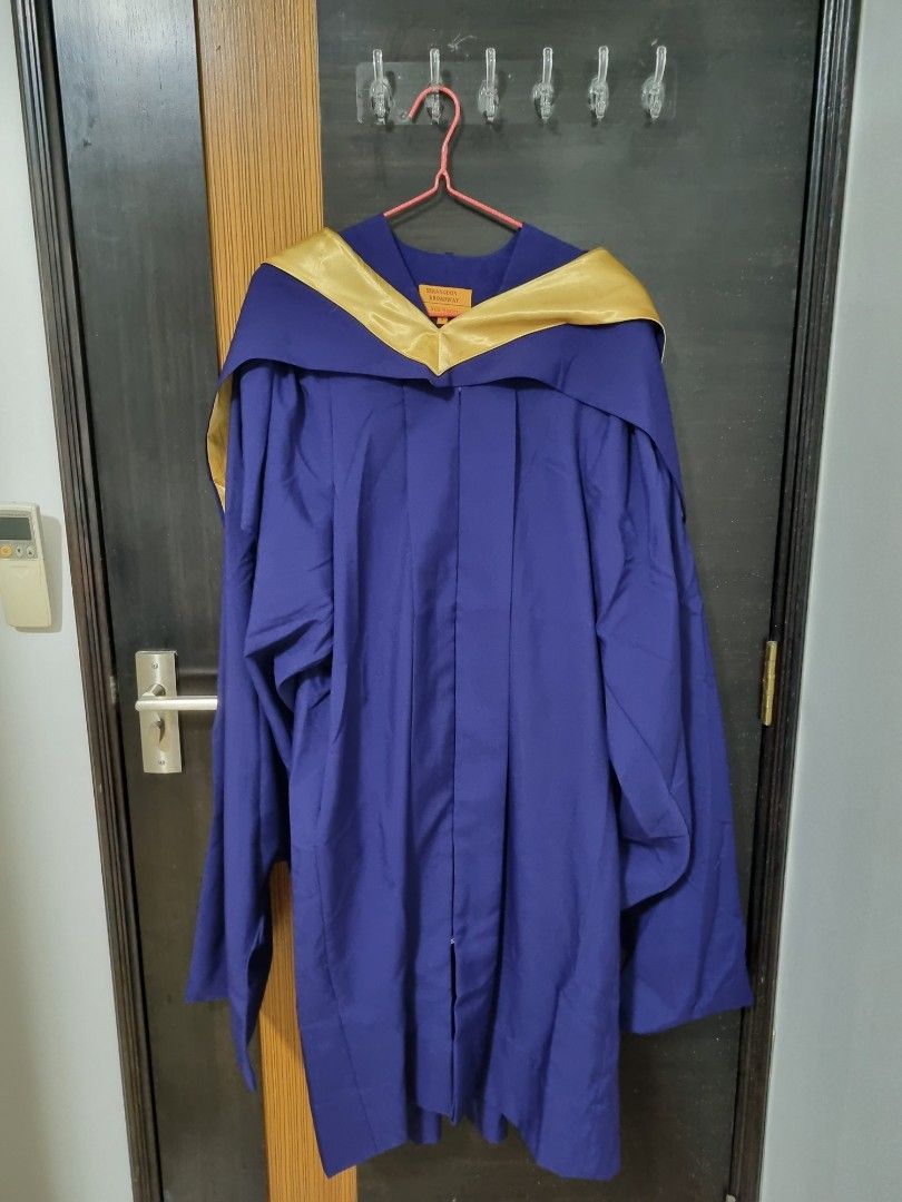 NUS Master of Science Graduation Cloak & Mortarboard, Women's Fashion ...