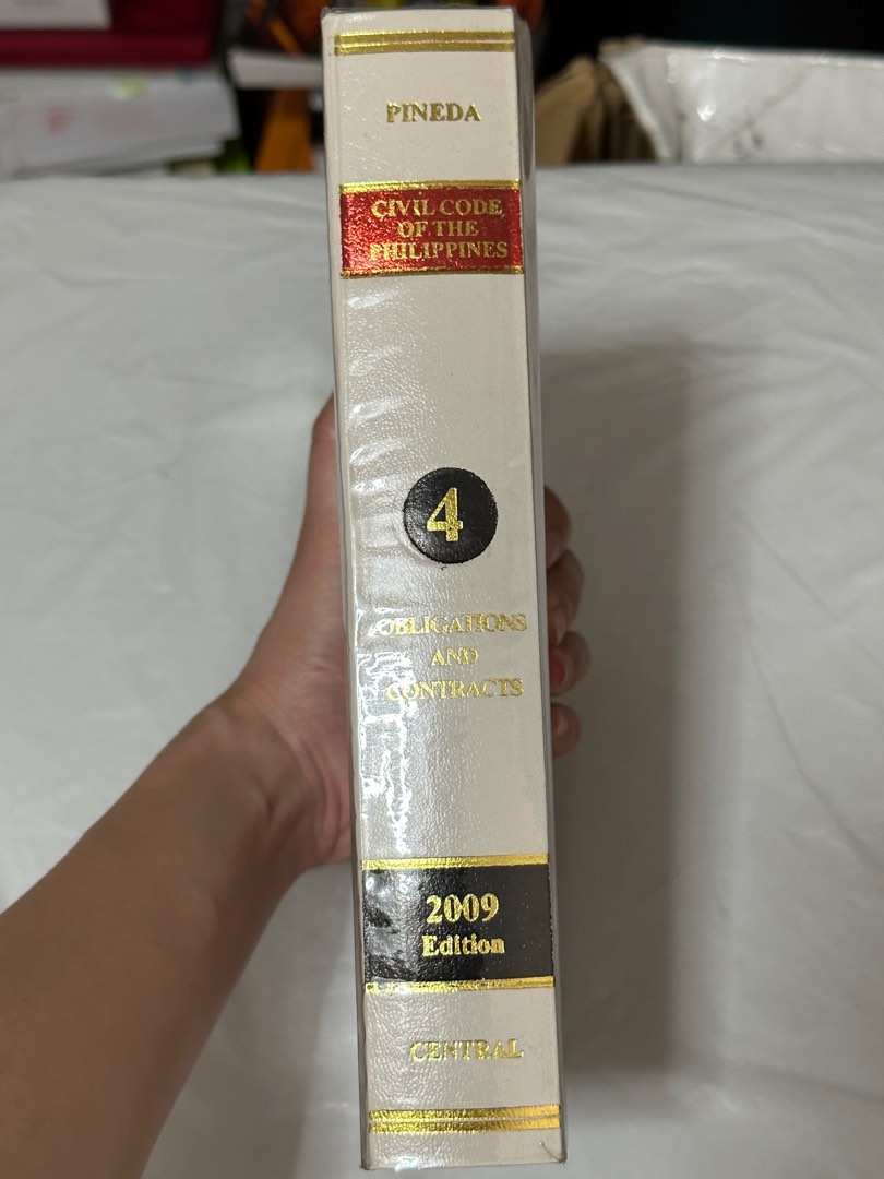 Civil Code of the Philippines Obligations and Contracts by Ernesto Pineda 2009 Edition, Hobbies ...