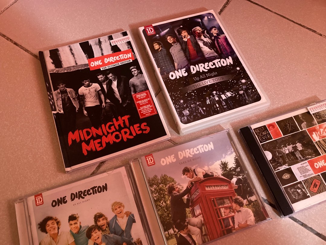 One Direction Albums with complete CDs on Carousell