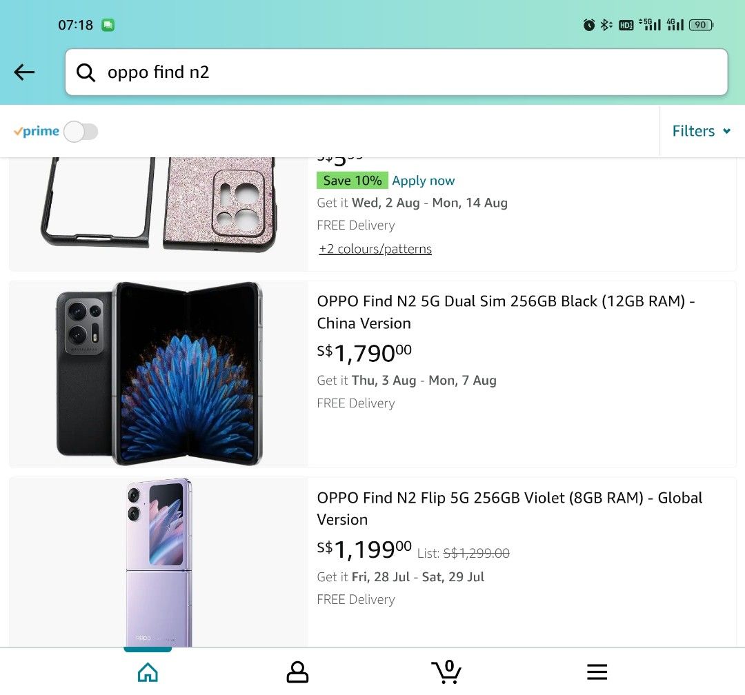 oppo find n 2 fold 256gb 12gb ram, Mobile Phones & Gadgets, Mobile ...