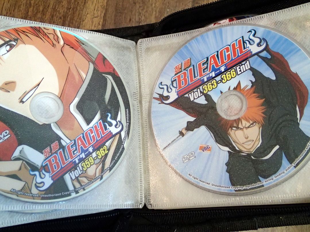 Original Japanese Anime DVD Bleach Complete (Vol.1-366 END) + The ...