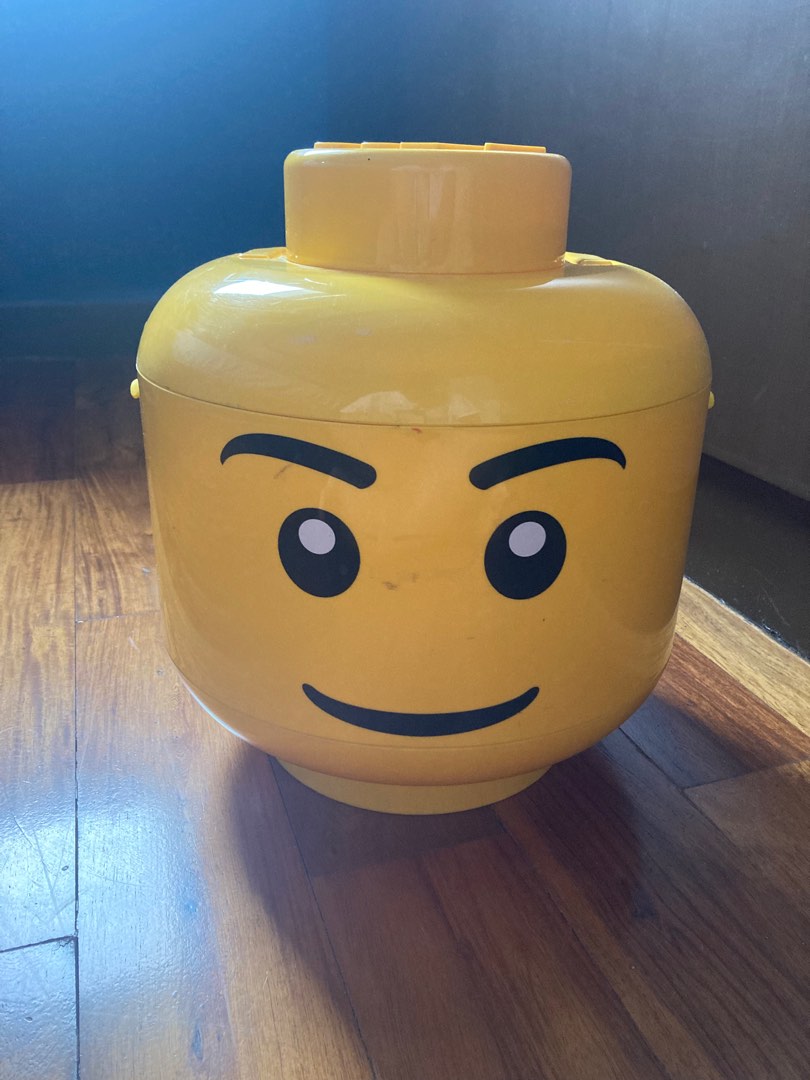 Original Lego Head Container on Carousell