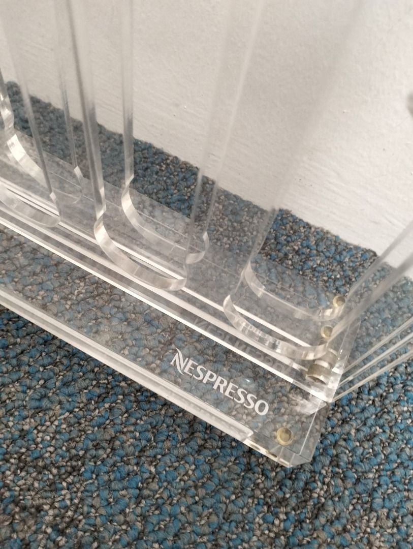 Original Nespresso Coffee Capsule Acrylic Pod holder Storage Stand Rack ...
