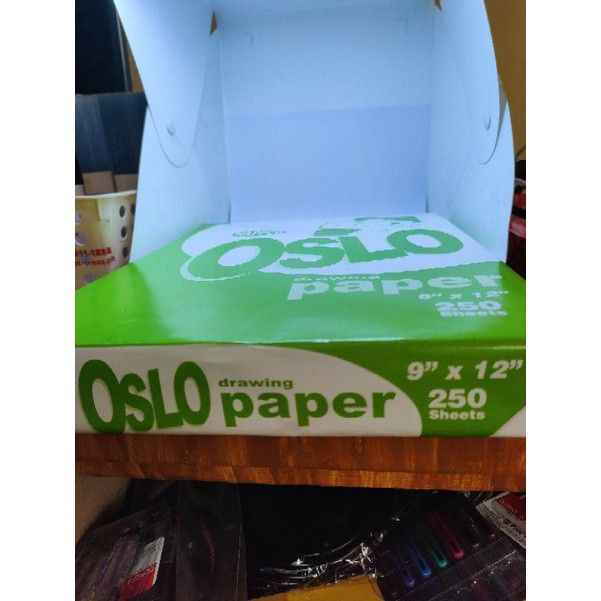 OSLO DRAWING PAPER 9"x12" 250 SHEETS/REAM, Hobbies & Toys, Stationary ...