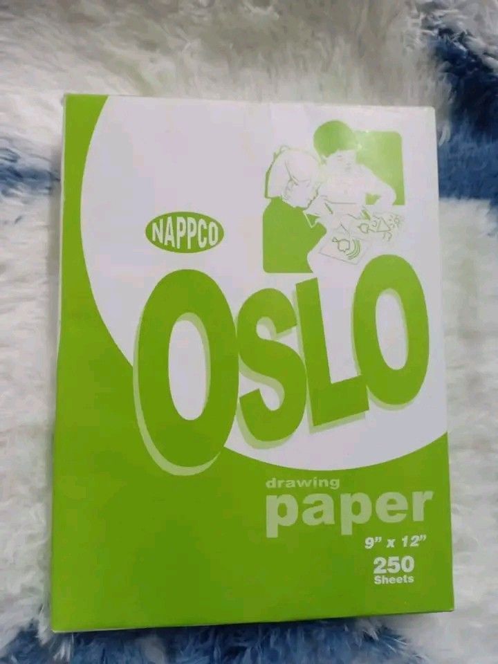 OSLO DRAWING PAPER 9"x12" 250 SHEETS/REAM, Hobbies & Toys, Stationary ...