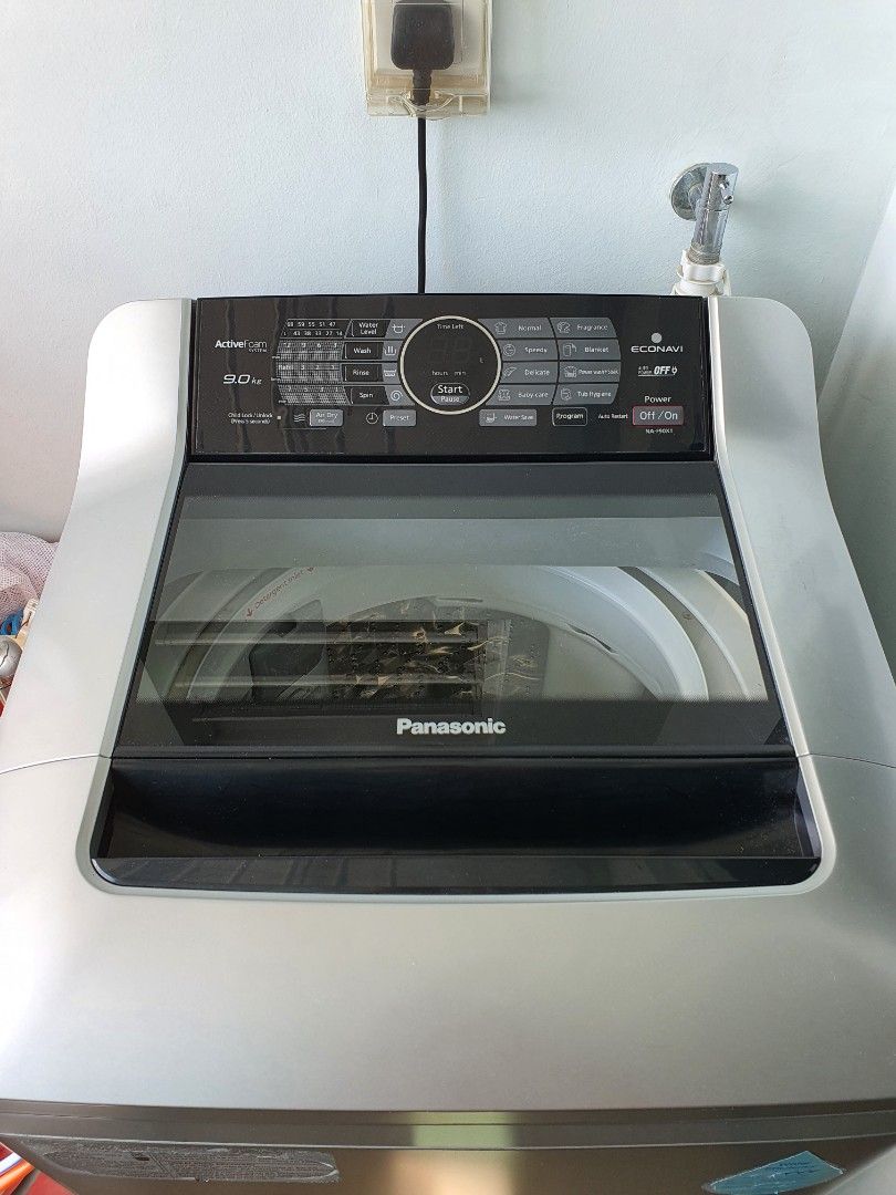 Panasonic 9kg washing machine, TV & Home Appliances, Washing Machines ...