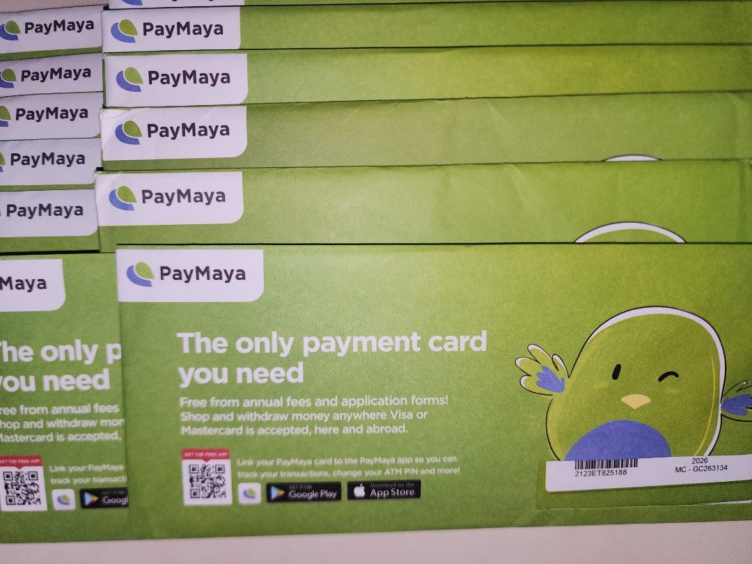 Paymaya Mastercard Old Vesion on Carousell
