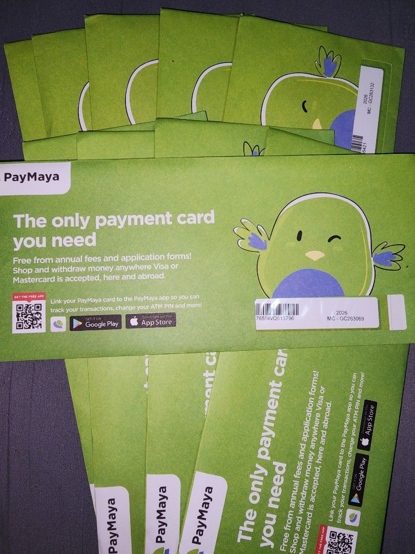 Paymaya Mastercard Old Vesion on Carousell