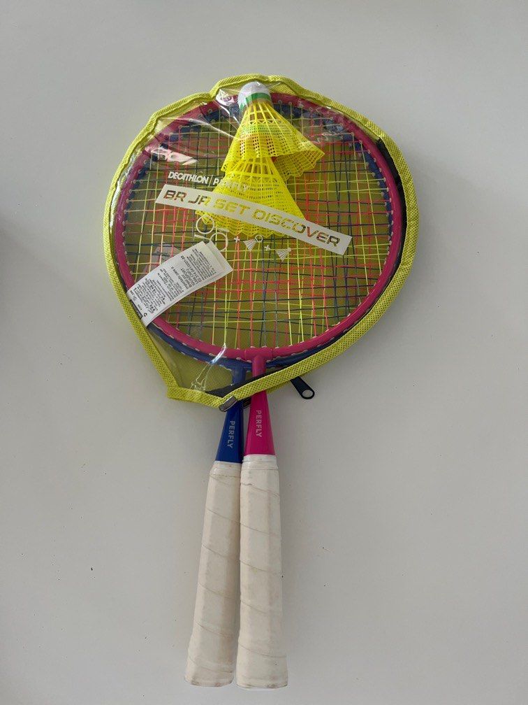 Perfly children badminton racket and shuttlecocks, Sports Equipment ...