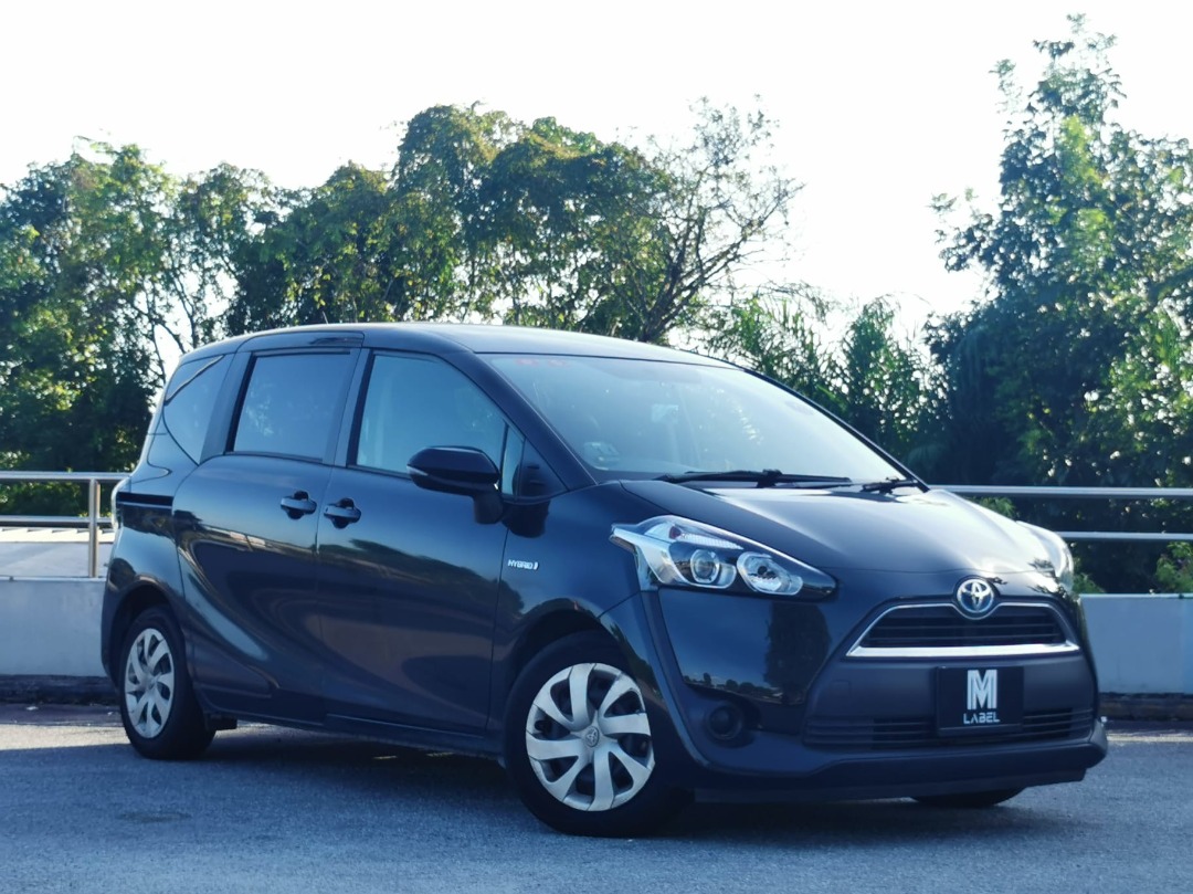 PHV Leasing Toyata Sienta Hybrid Black, Cars, Car Rental on Carousell