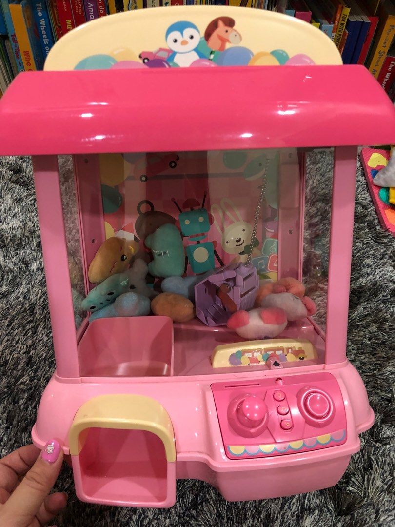 Pink Mini Claw Machine, Hobbies & Toys, Toys & Games on Carousell