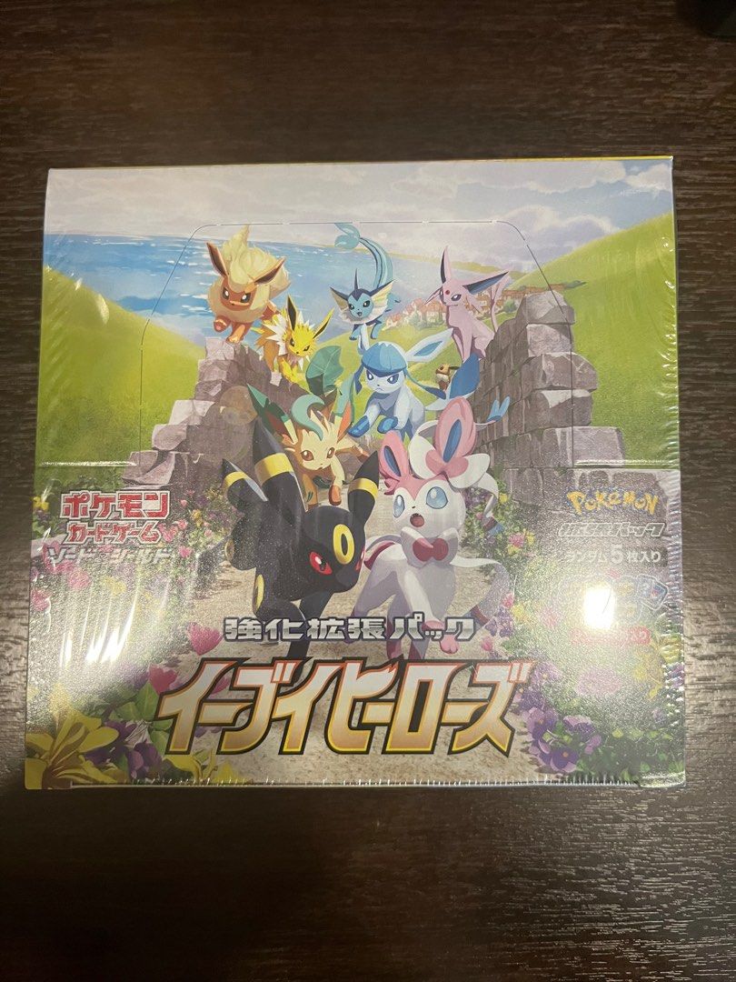 Pokemon EEVEE HEROS booster box [SEALED], Hobbies & Toys, Toys & Games ...