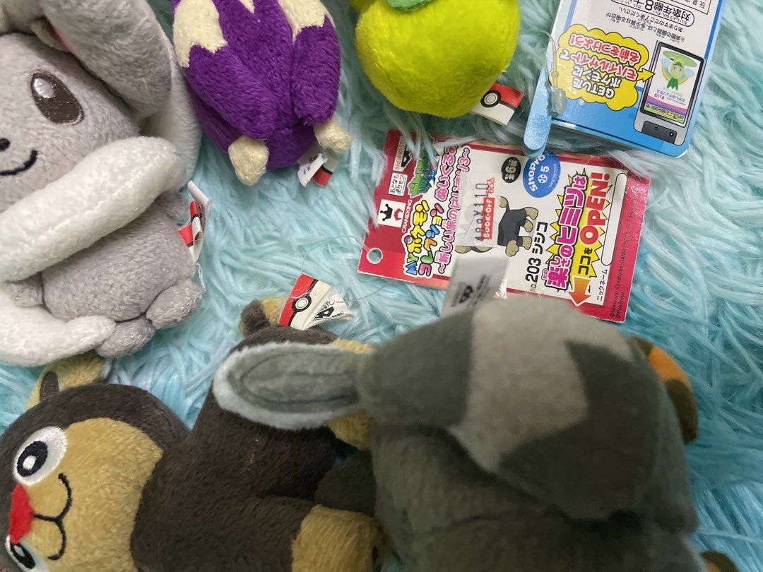 Pokemon plush keychain, Hobbies & Toys, Toys & Games on Carousell