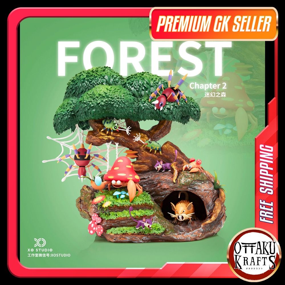 Pokmeon | Forest | XO Studio【PO - FREE Shipping】| GK Figure | GK ...