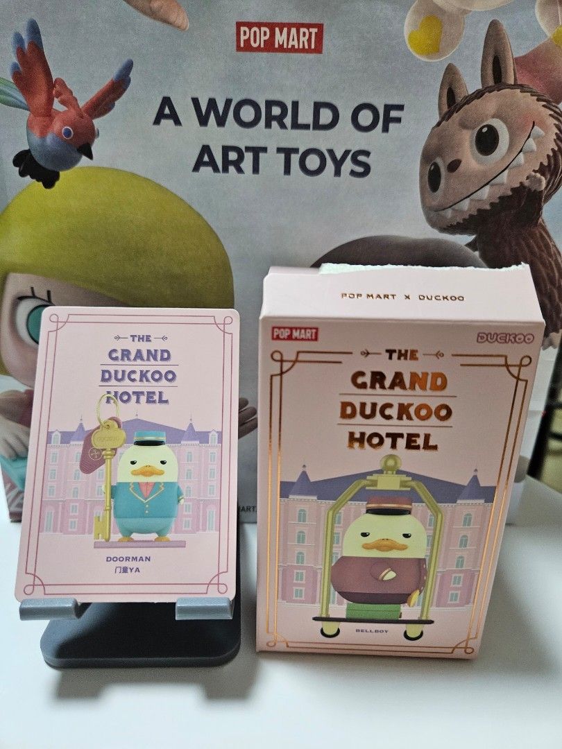 [POPMART] DUCKOO - The Grand Duckoo Hotel : Doorman, Hobbies & Toys ...