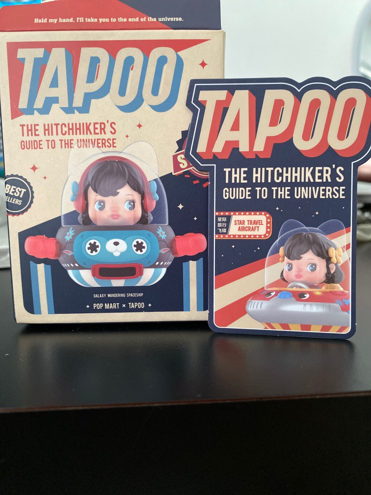 POPMART X TAPOO star travel aircraft, Hobbies & Toys, Toys & Games on ...