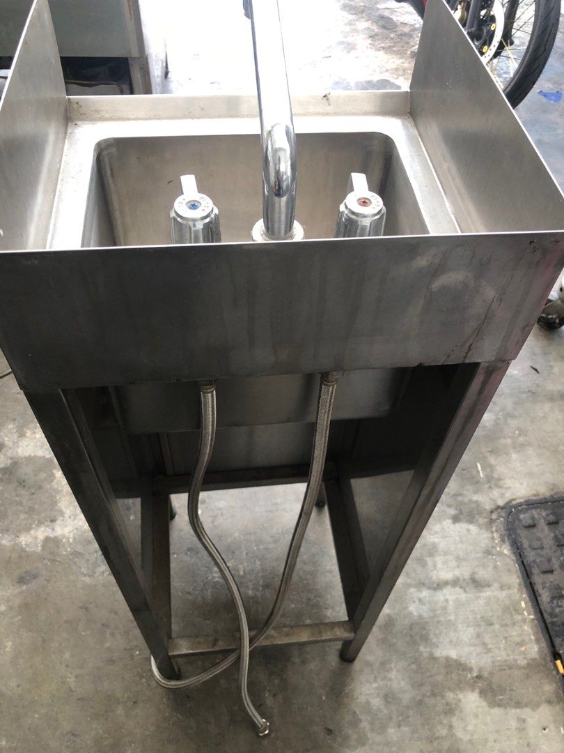 Portable Stainless Steel Single Sink, TV & Home Appliances, Kitchen ...