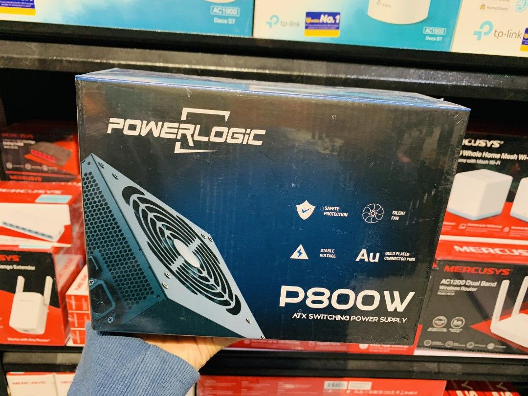 Powerlogic ATX-800w 20+4 Pin Switching Power Supply PSU, Computers & Tech, Parts & Accessories ...