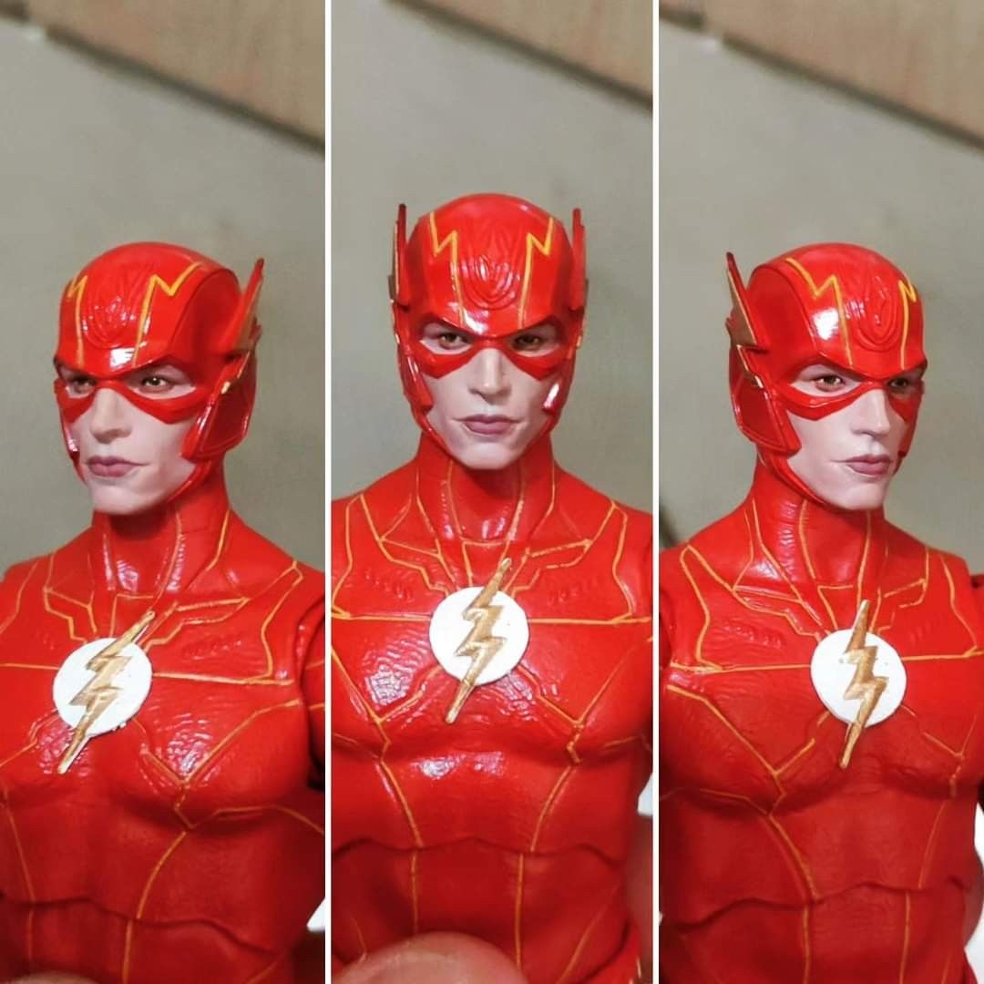 *pre order* Custom head sculpts for 7 inch McFarlane DC figures ...