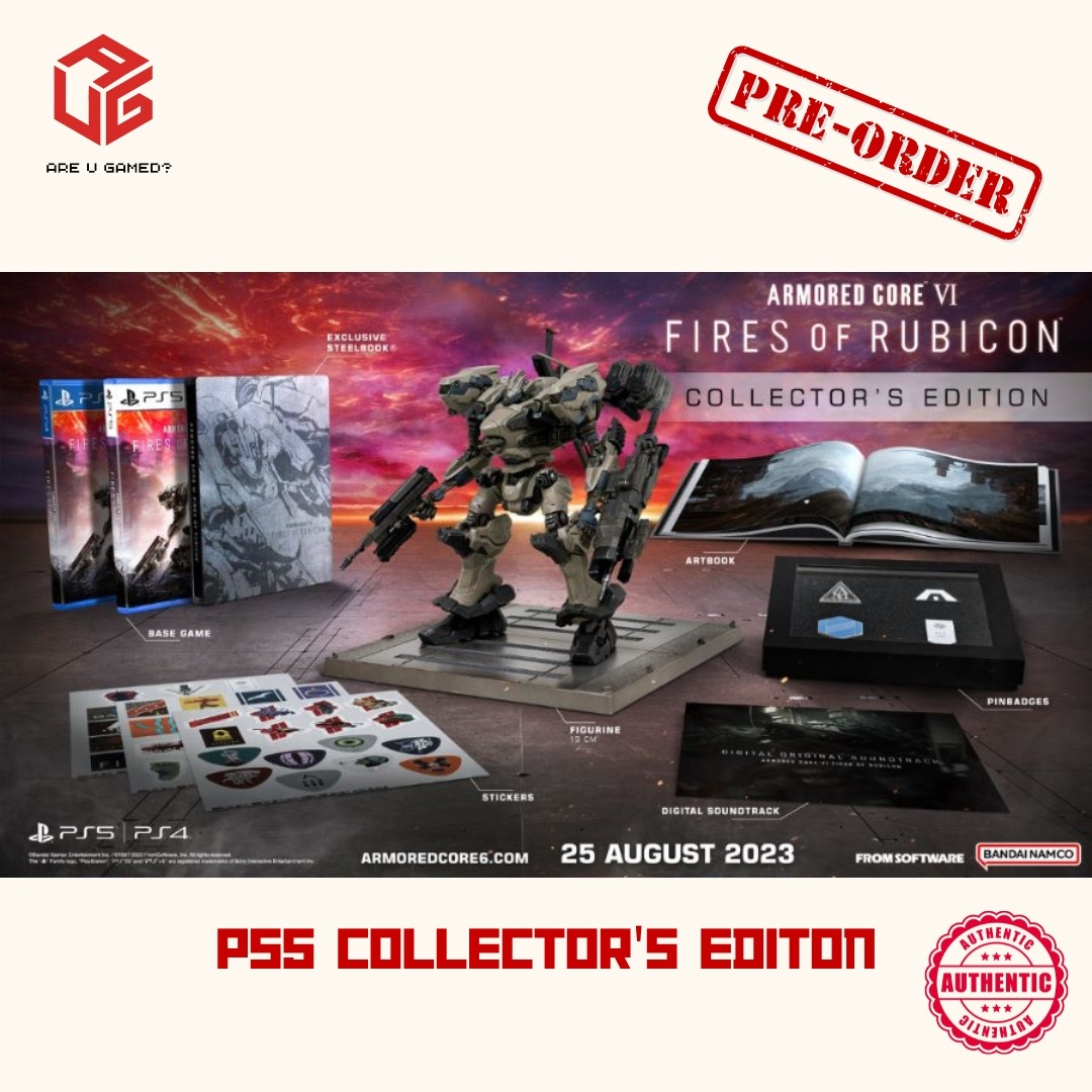 *Pre-Order* Armored Core VI Fires of Rubicon Collector's Edition - PS5 ...