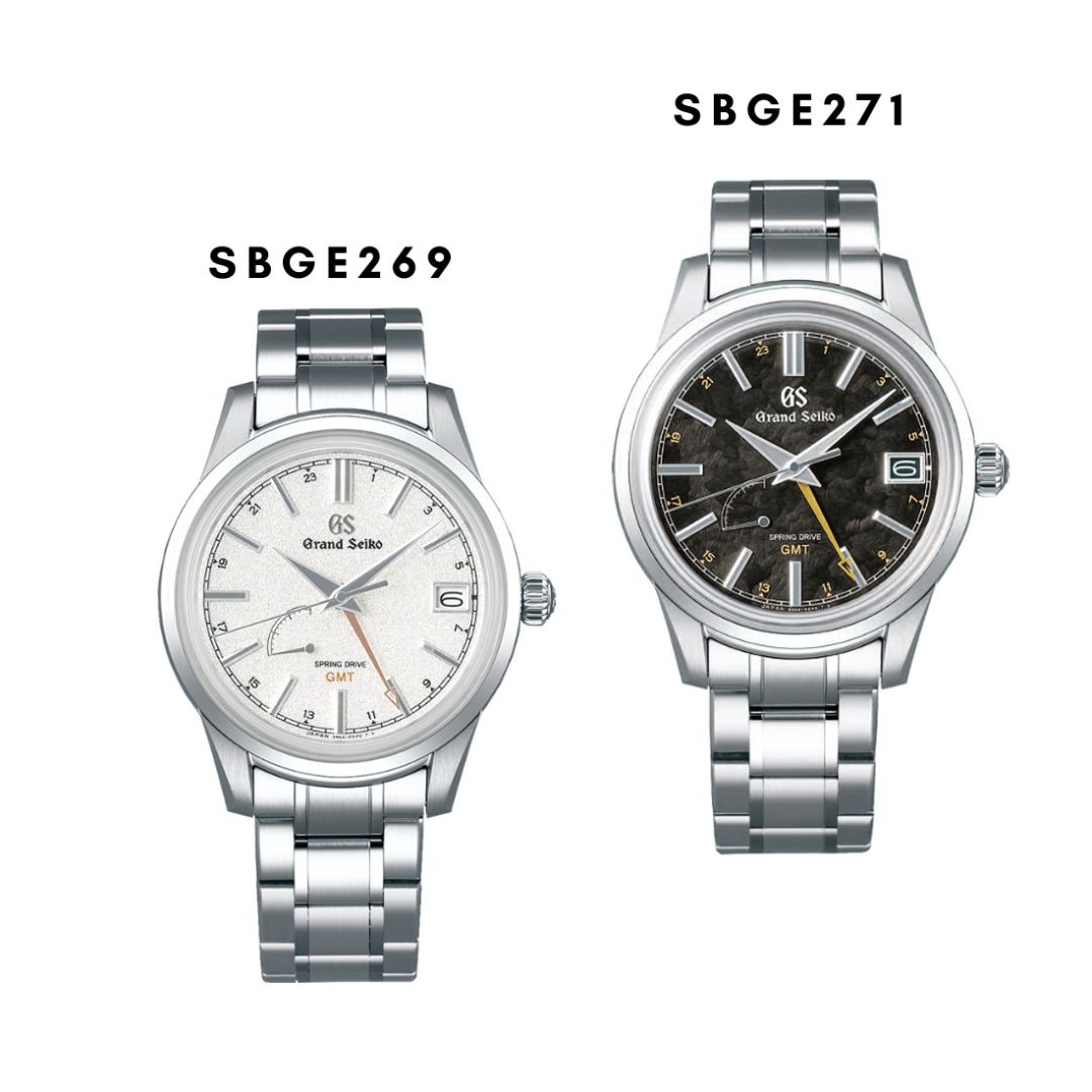 [PRE-ORDER] NEW ARRIVAL GS Grand Seiko Elegance Collection Spring Drive GMT Spring Movement Mens ...