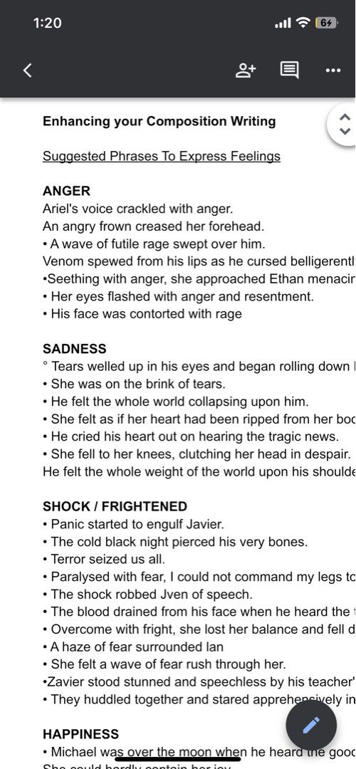 Primary school English 116 page Composition & Situational writing notes ...