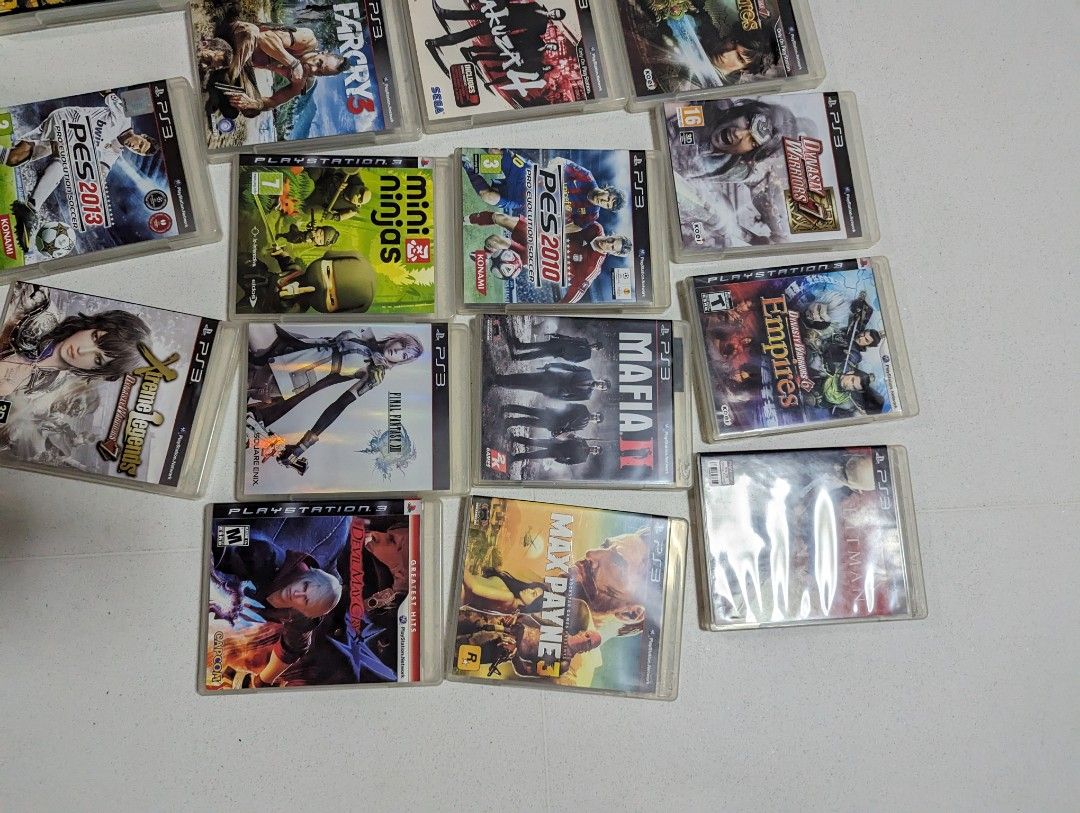PS3 Games bundle of 20 dynasty warriors GTA v far cry 3 Yakuza 4 final ...