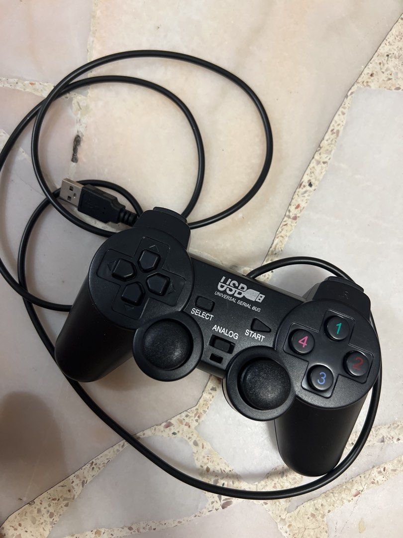 PS3 wired Controller, Video Gaming, Gaming Accessories, Controllers on Carousell