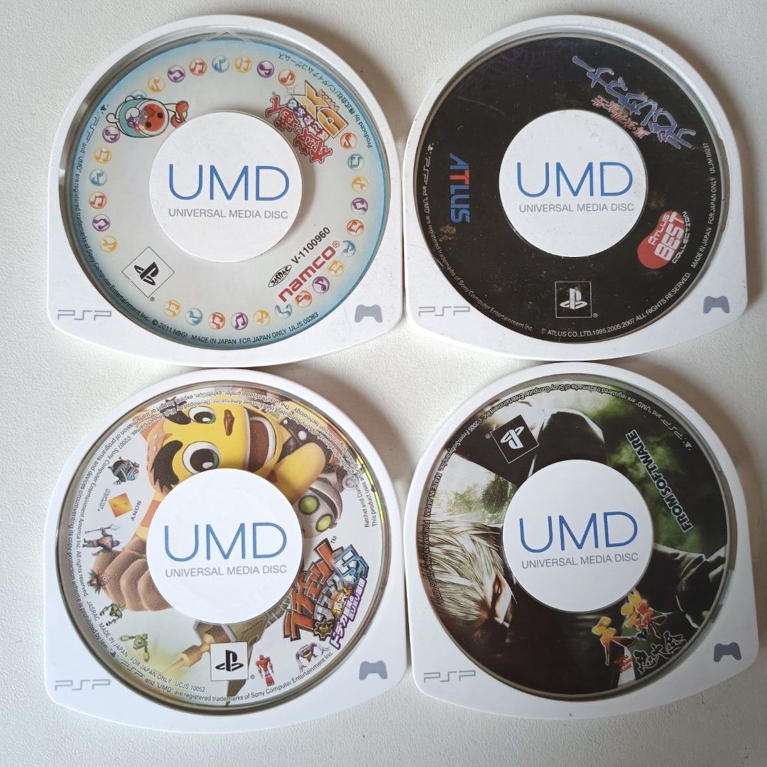 PSP UMD GAMES FOR SALE, Video Gaming, Video Games, PlayStation on Carousell