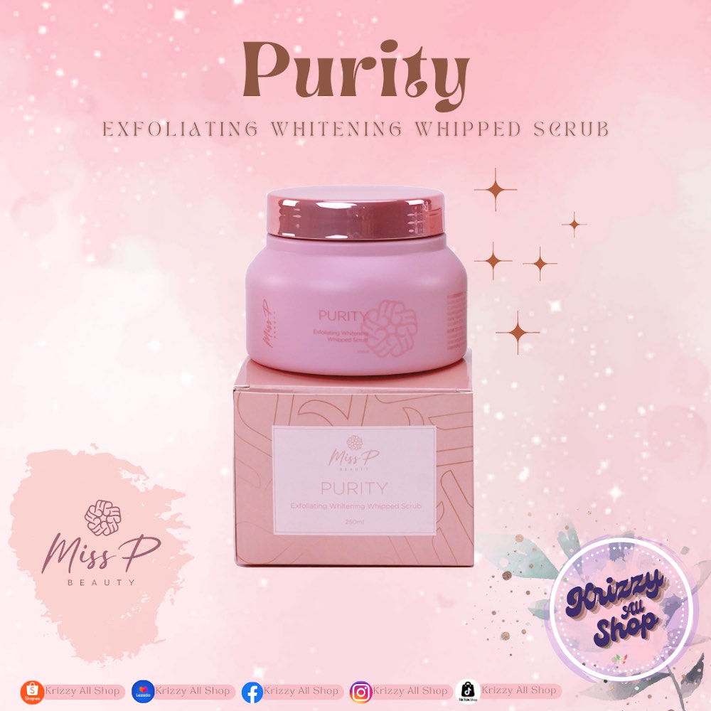 Purity Exfoliating Whitening Whipped Scrub by Miss P Beauty on Carousell