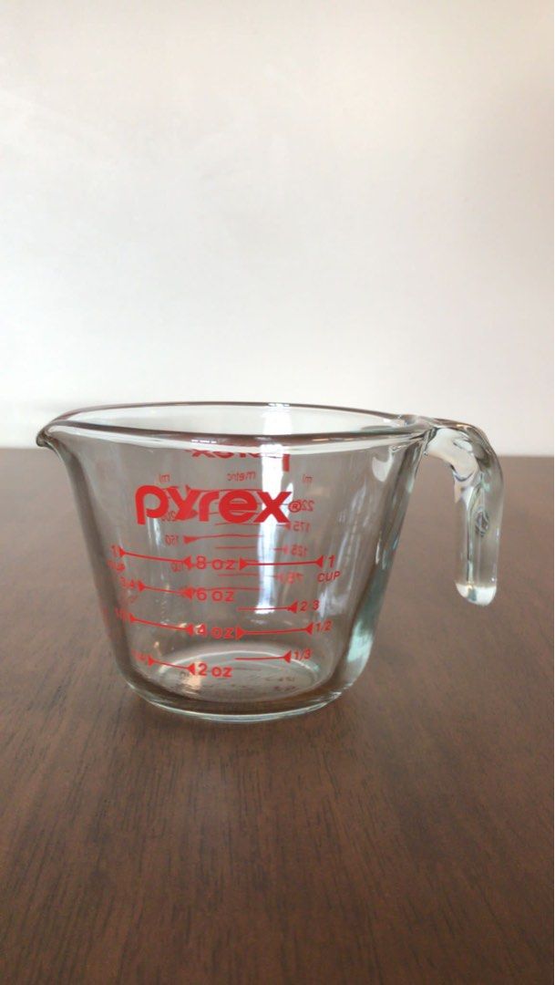 Pyrex Measuring Cup (3 sizes), Furniture & Home Living, Kitchenware ...