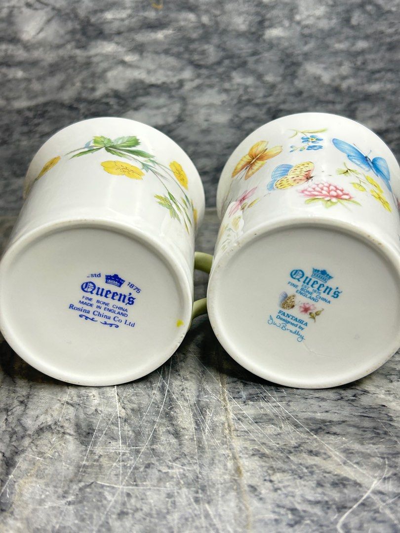 Queen Fine Bone China, Furniture & Home Living, Kitchenware & Tableware ...