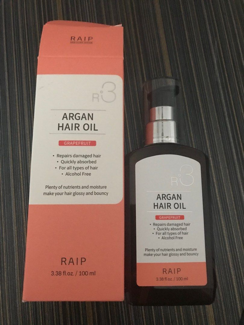 RAIP R3 ARGAN HAIR OIL, Beauty & Personal Care, Hair on Carousell