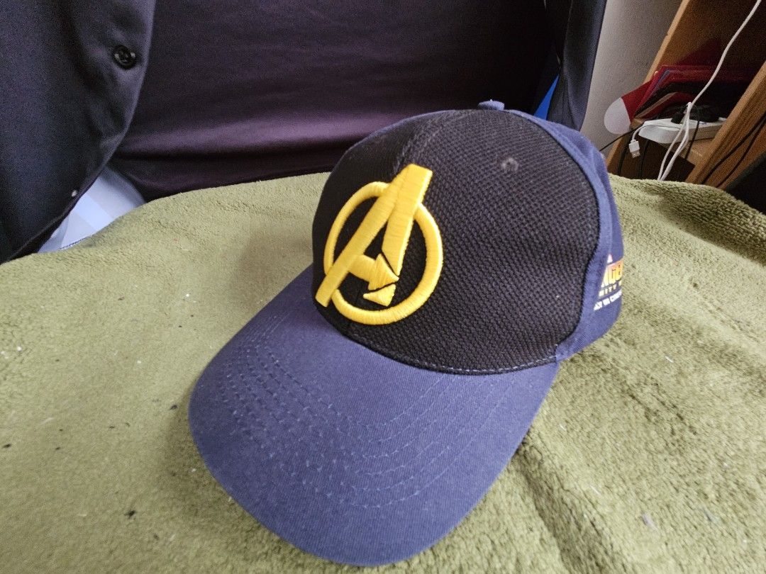 RARE MARVEL Avengers Infinity War Cap UK Release, Men's Fashion ...