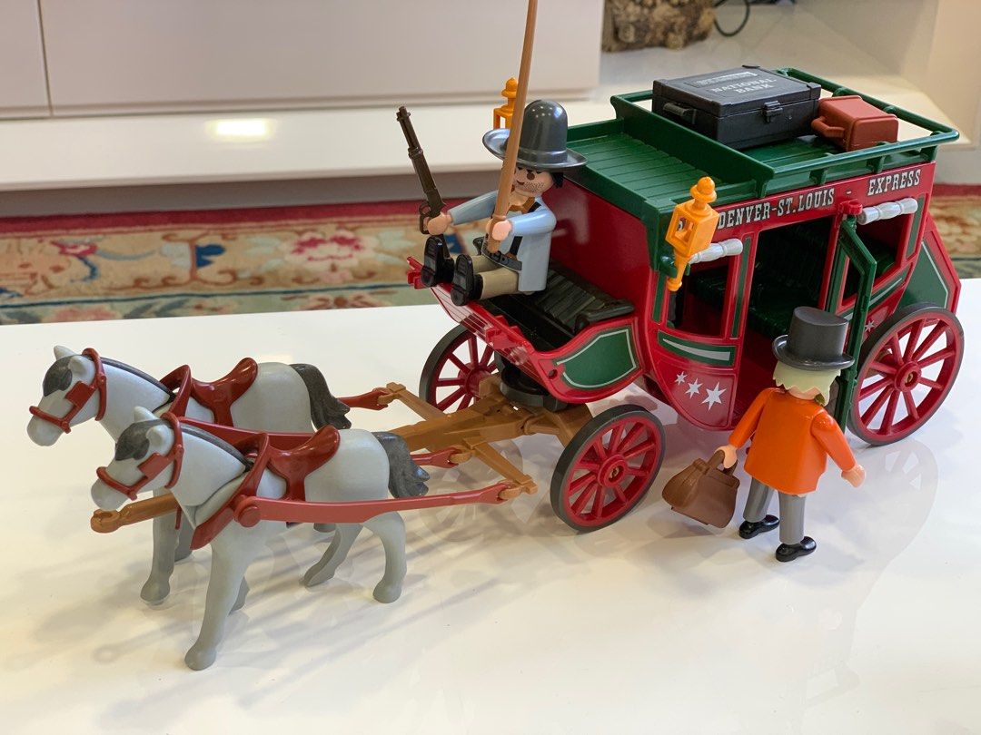 Rare Playmobil Express Stage Coach from Germany, Hobbies & Toys, Toys ...