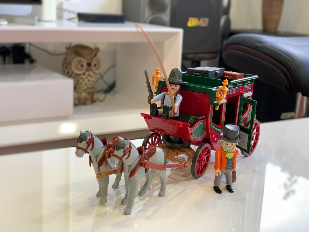 Rare Playmobil Express Stage Coach from Germany, Hobbies & Toys, Toys ...