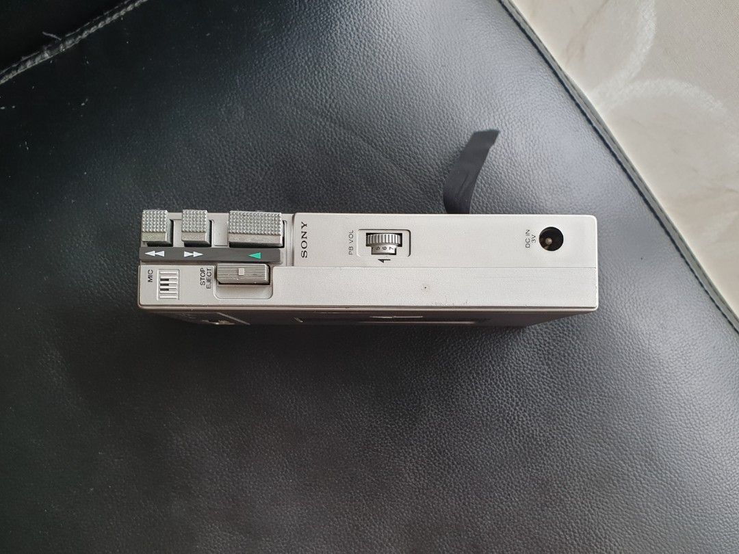 RARE Sony TCM-100 Portable Cassette Corder on Carousell