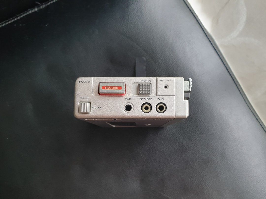 RARE Sony TCM-100 Portable Cassette Corder on Carousell