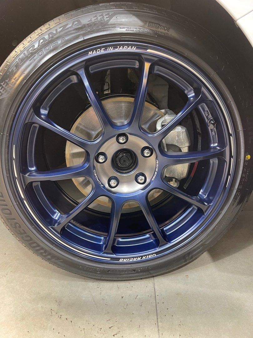 Rays ZE40 Time Attack III (5x114.3 18”), Car Accessories, Tyres & Rims ...