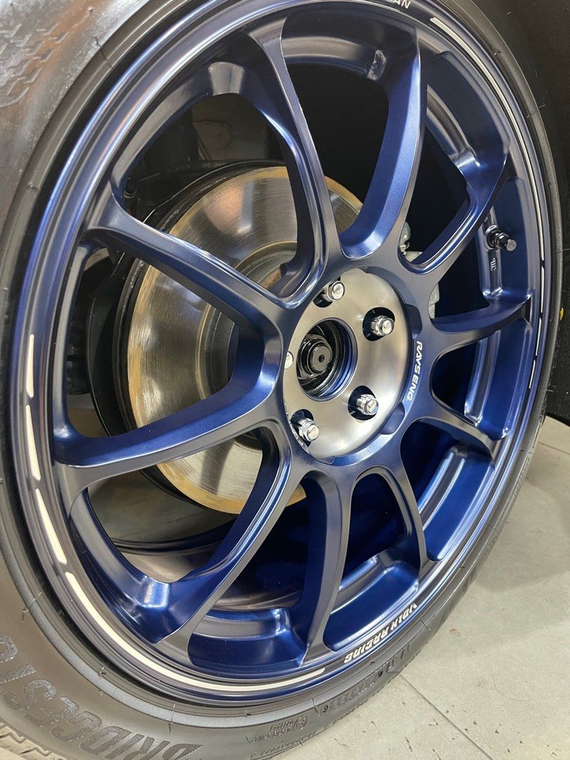 Rays ZE40 Time Attack III (5x114.3 18”), Car Accessories, Tyres & Rims ...