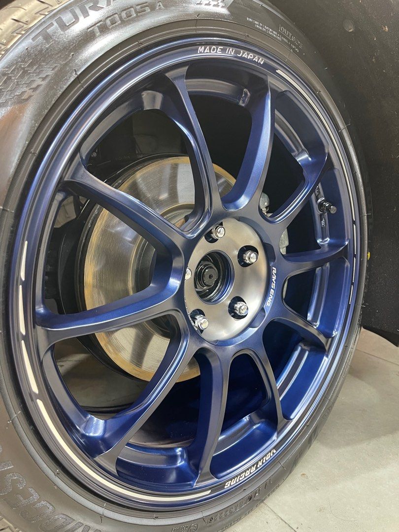 Rays ZE40 Time Attack III (5x114.3 18”), Car Accessories, Tyres & Rims ...