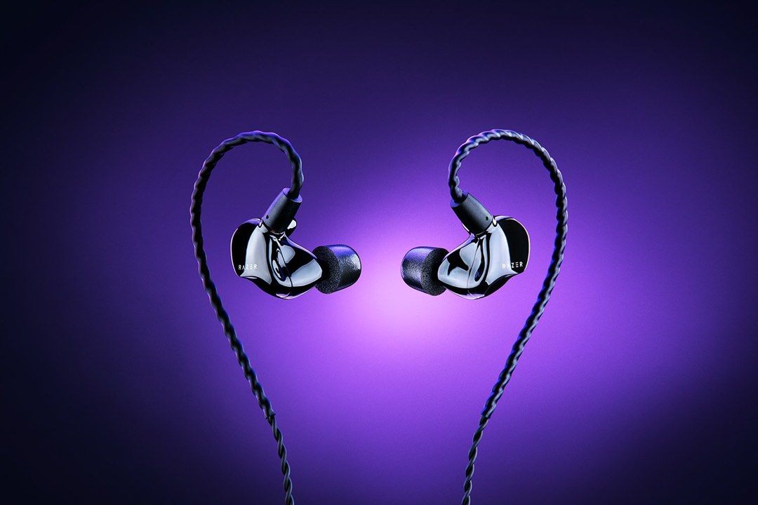 Razer Moray - Ergonomic In-ear Monitor for All-day Streaming, Audio ...