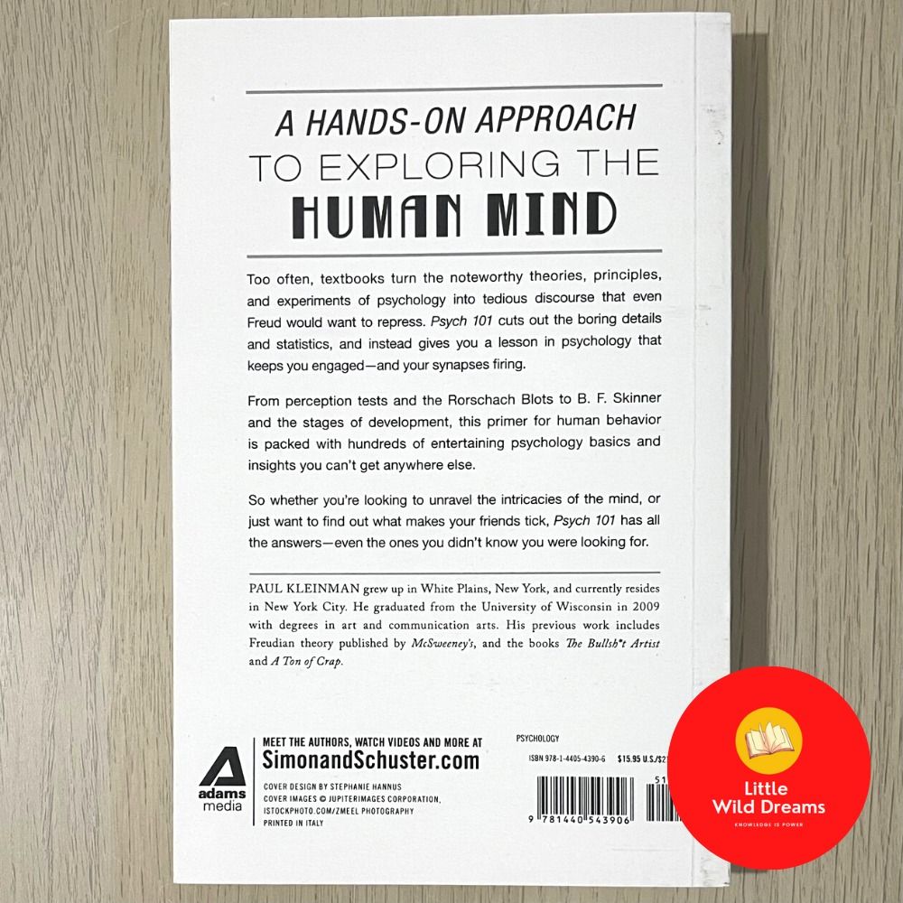 READY STOCK : Psych 101: Psychology Facts, Basics, Statistics, Tests ...