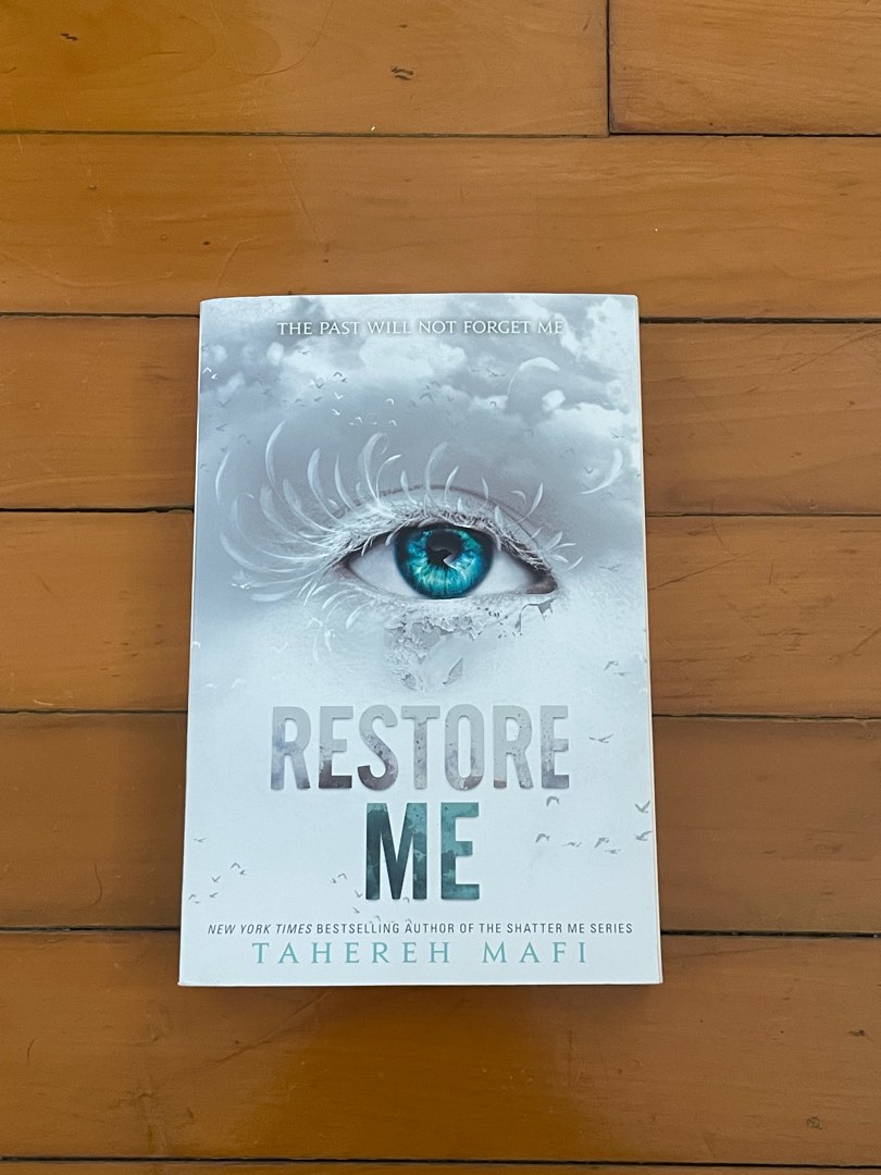 (REAL) Restore Me Book - part of Shatter Me Series, Hobbies & Toys ...