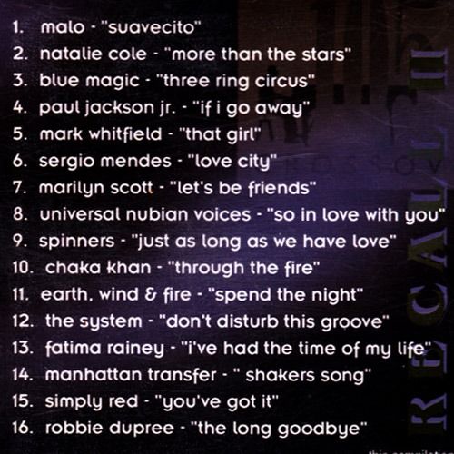 Recall 2: The Ultimate Gold Collection - All Original Artists Pop Jazz ...