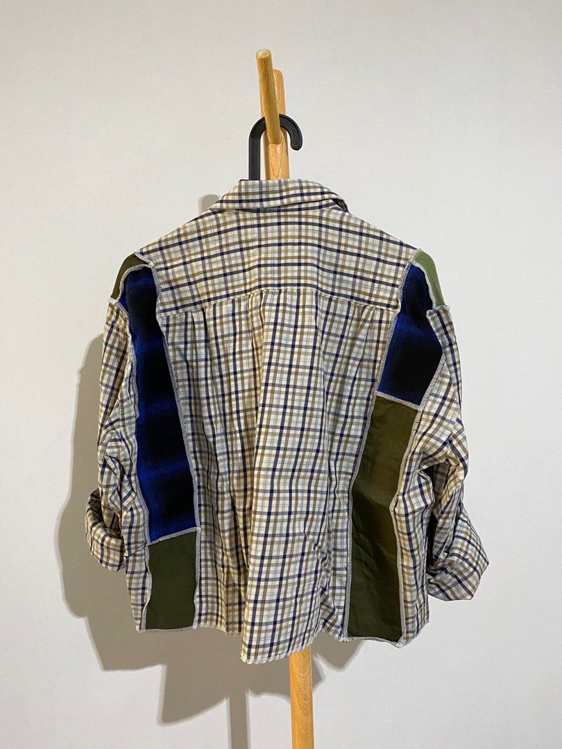 REWORK OVER SIZE Kemeja Kotak-kotak theme : Toy Story, Fesyen Wanita ...