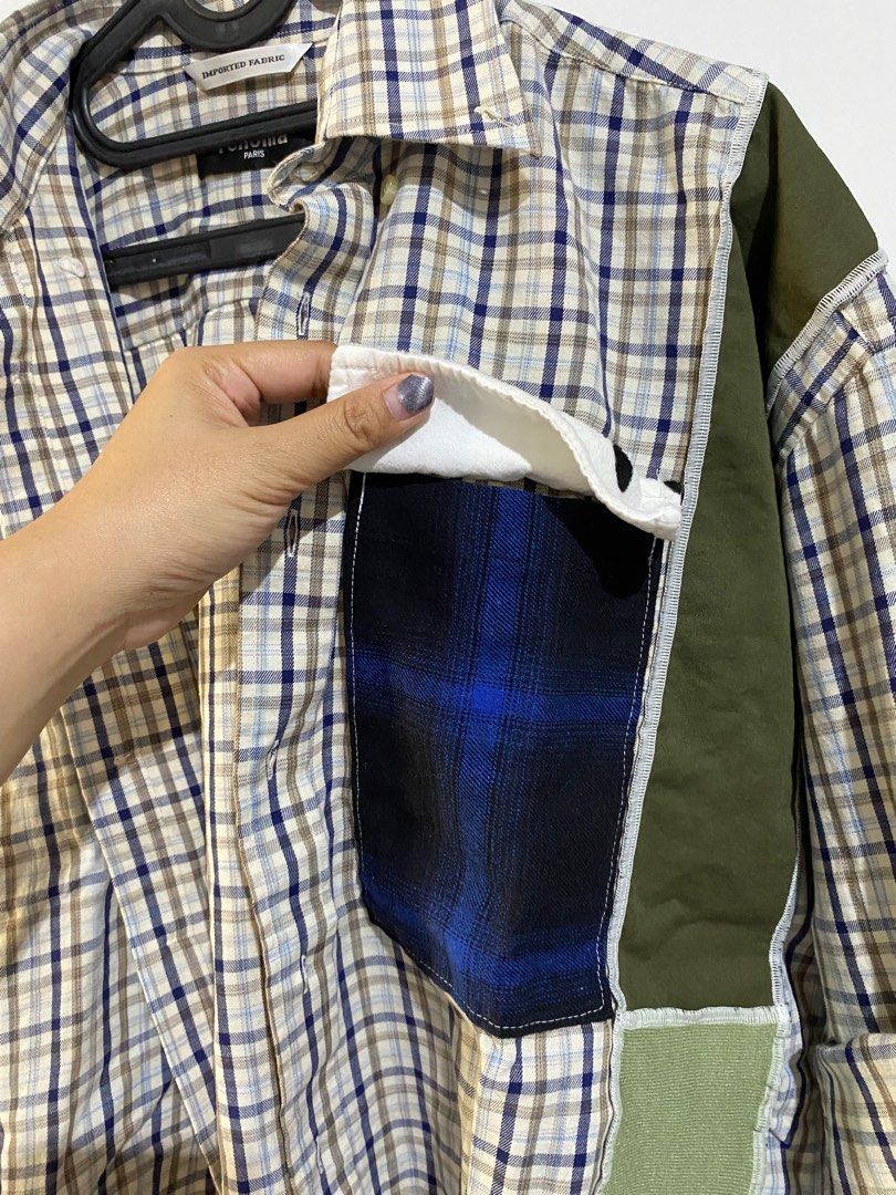 REWORK OVER SIZE Kemeja Kotak-kotak theme : Toy Story, Fesyen Wanita ...