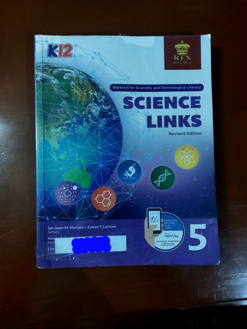 (Rex) Science Links: Worktext for scientific and Technology Literacy ...