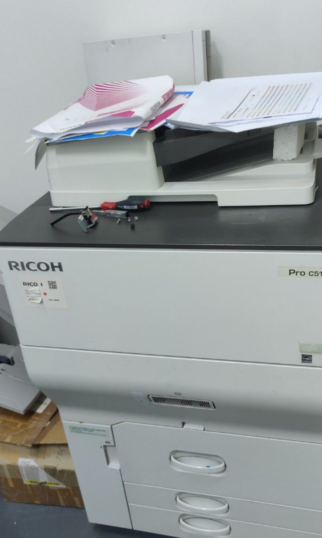 Ricoh Pro C5100 Printer Copier, Computers & Tech, Printers, Scanners ...